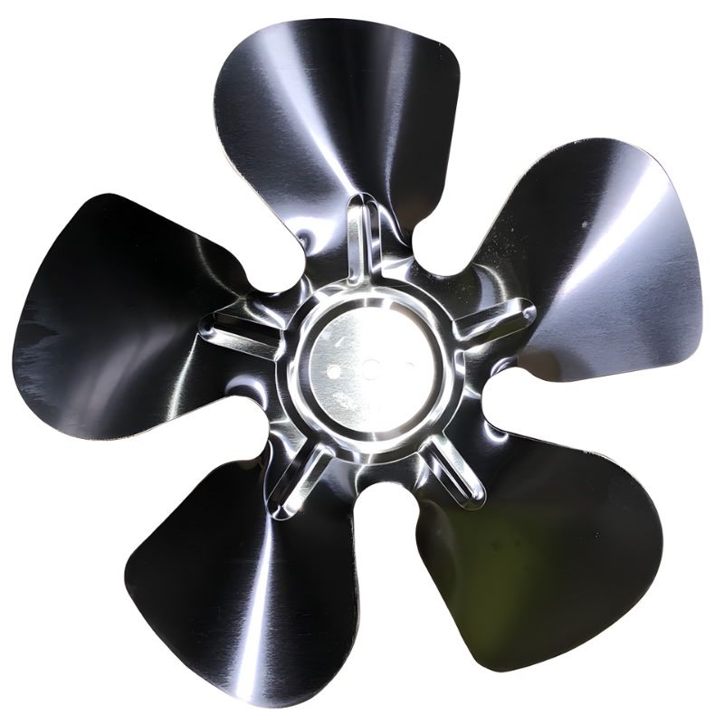 Aluminium Fan Blade 200mm – 28° Pitch Counter-Clockwise Rotation ...