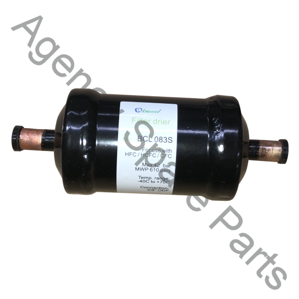 Filter drier 3/8 BCL 083S (solder) - Agency Spare Parts: Spare Parts ...