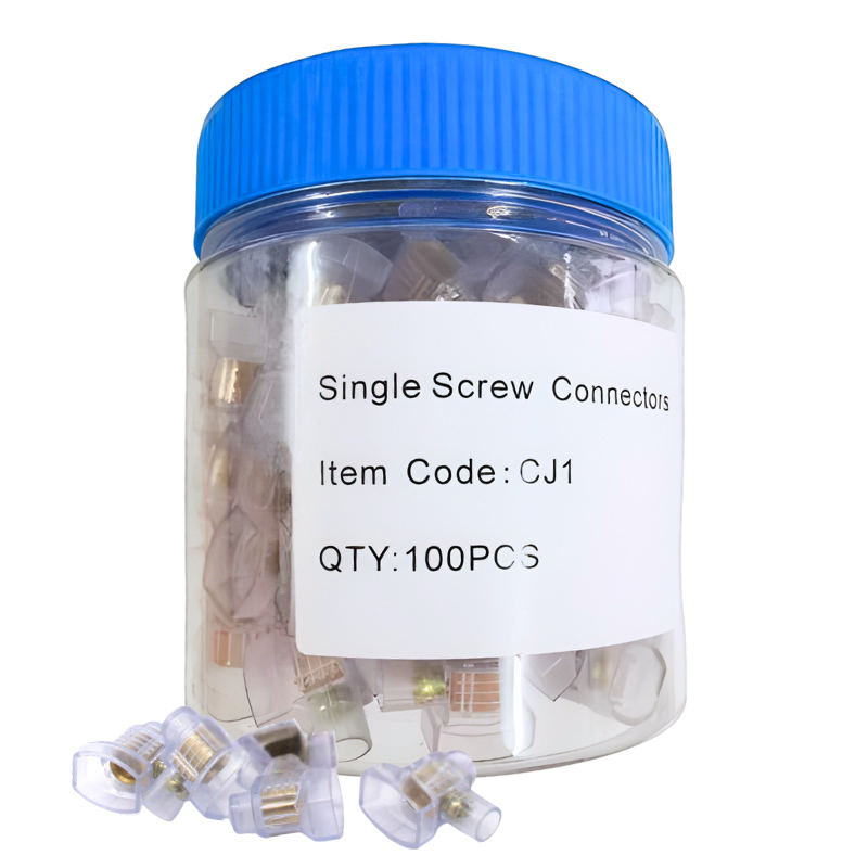 Single Screw Insulated Electrical Connectors – 100 Pack - Agency Spare ...