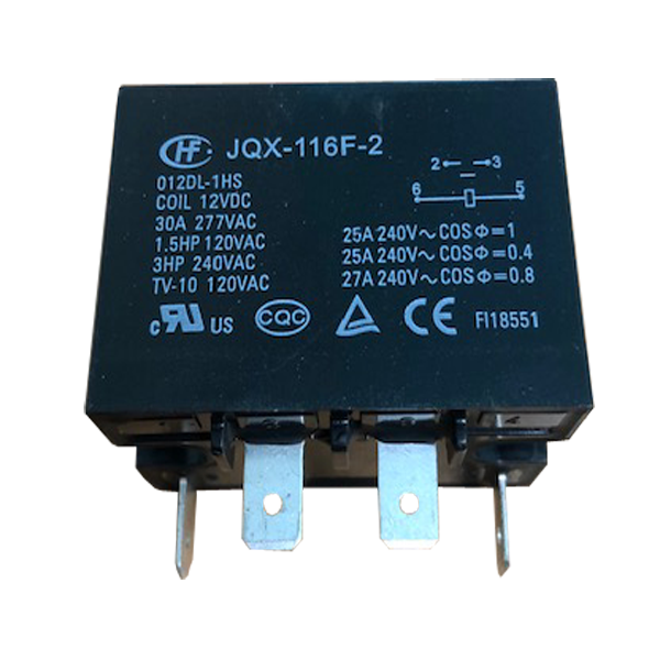 BACKUP RELAY 30A 3HP 12VDC - Agency Spare Parts: Spare Parts for Whitegoods