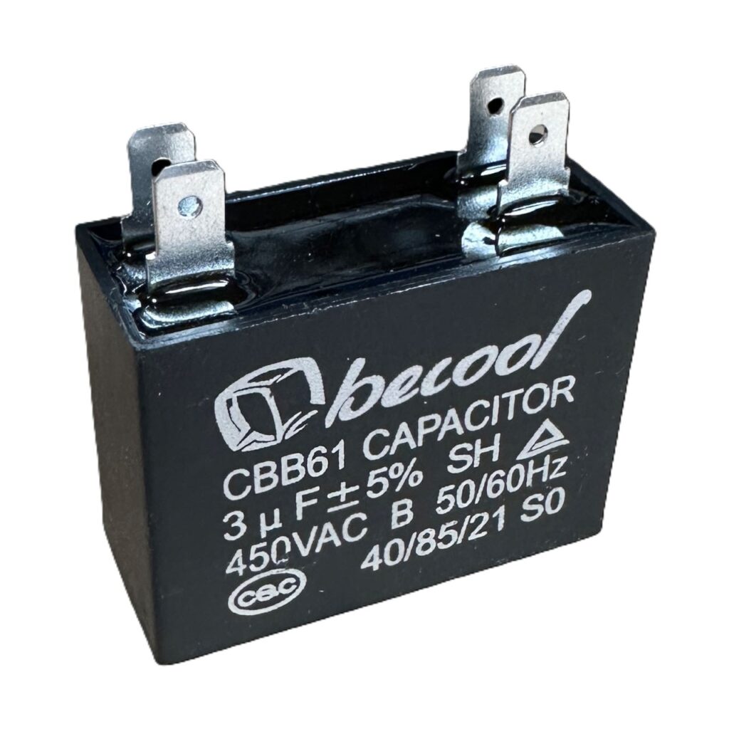 CAPACITOR - 3uF 450v AC - 4 Pin Square - Agency Spare Parts: Spare ...