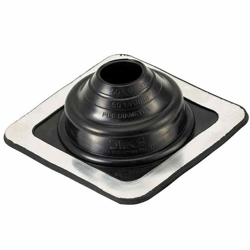 Black EPDM Pipe Boot Flashing 0–50mm – Dektite Style - Agency Spare ...