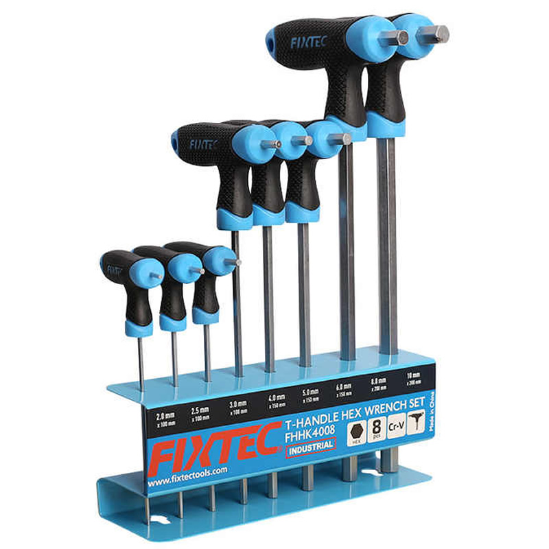 T-Handle Hex Key Wrench Set 8 Pieces - Agency Spare Parts: Spare Parts ...